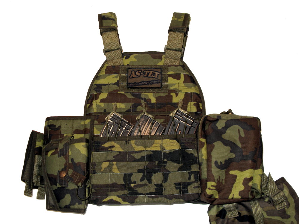 Otevřená troj sumka AK / BREN / G36 molle gen.2 - vz.95 | as-tex